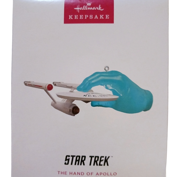 Hallmark | Other | Nwt In Box Hallmark 223 Star Trek Keepsake The Hand ...